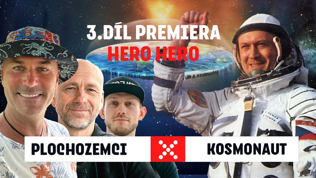 Plochá země, planeta a kosmonaut Vladimír Remek v diskuzi | Stream