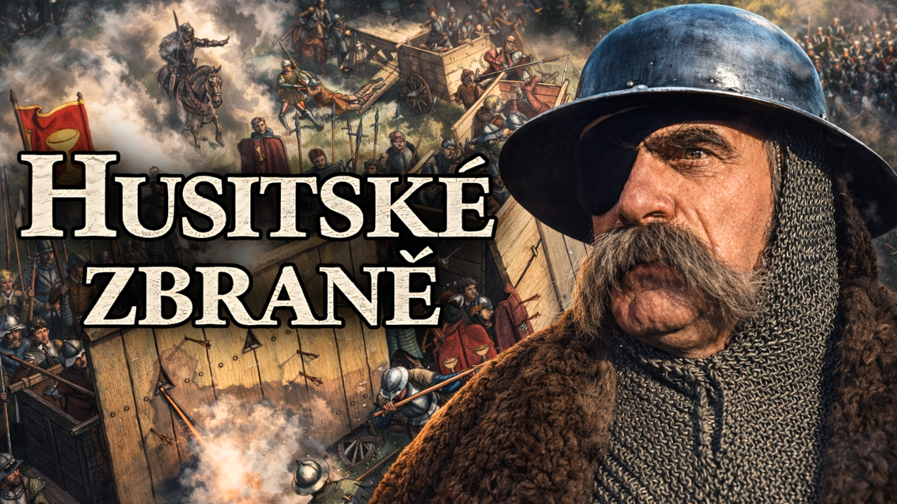 Husitské zbraně: Od okovaných cepů po první pistole | Stream