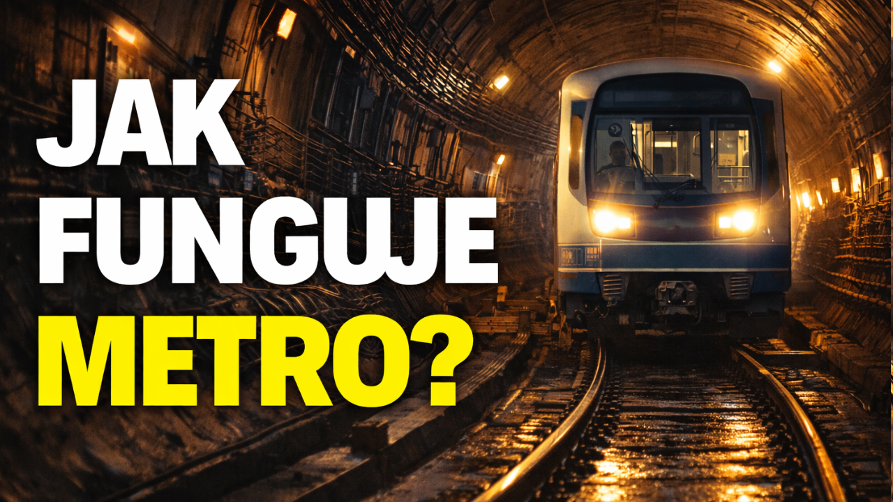 Jak funguje metro? Podzemní vlaky, tunely metra, elektrický pohon ...